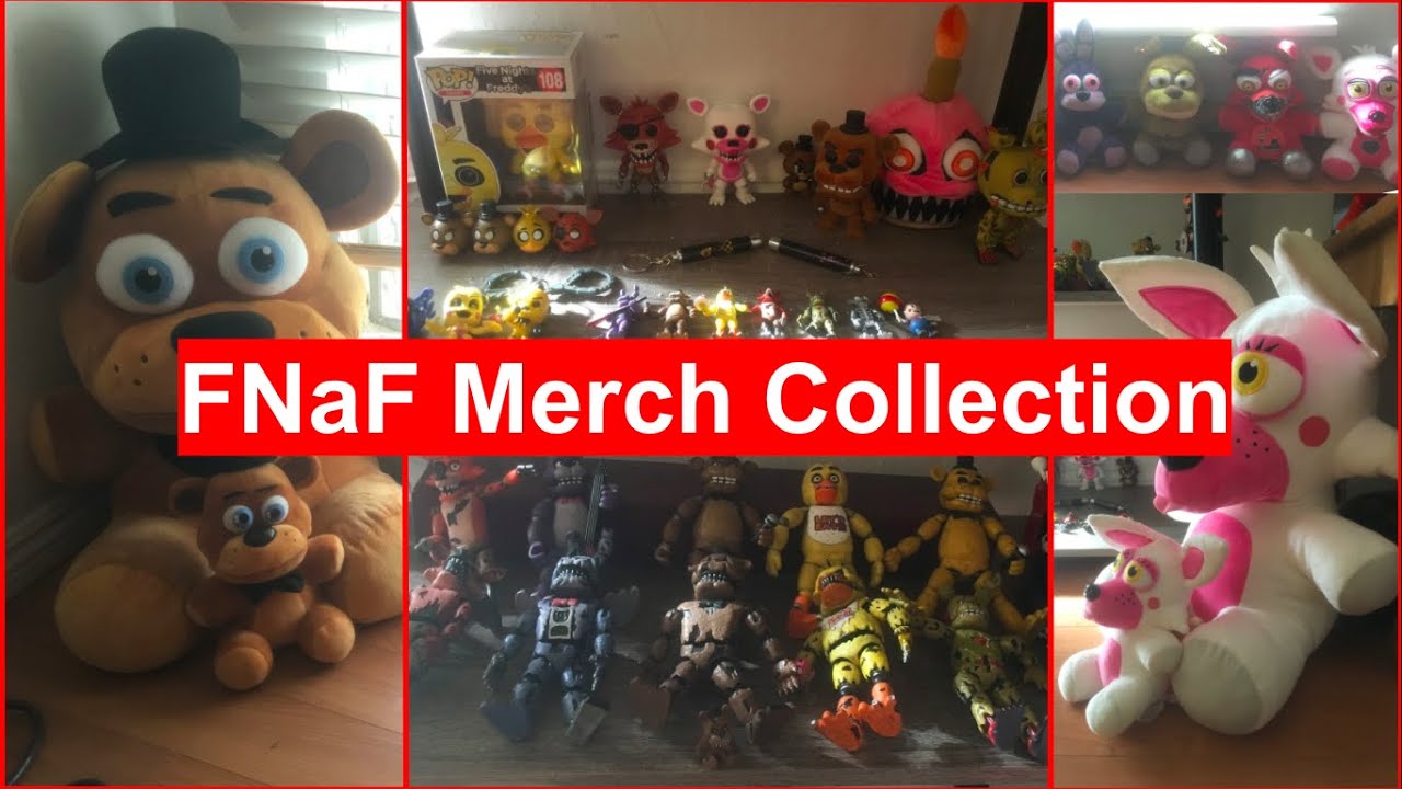 Five Nights at Freddy's Merch Collection - YouTube