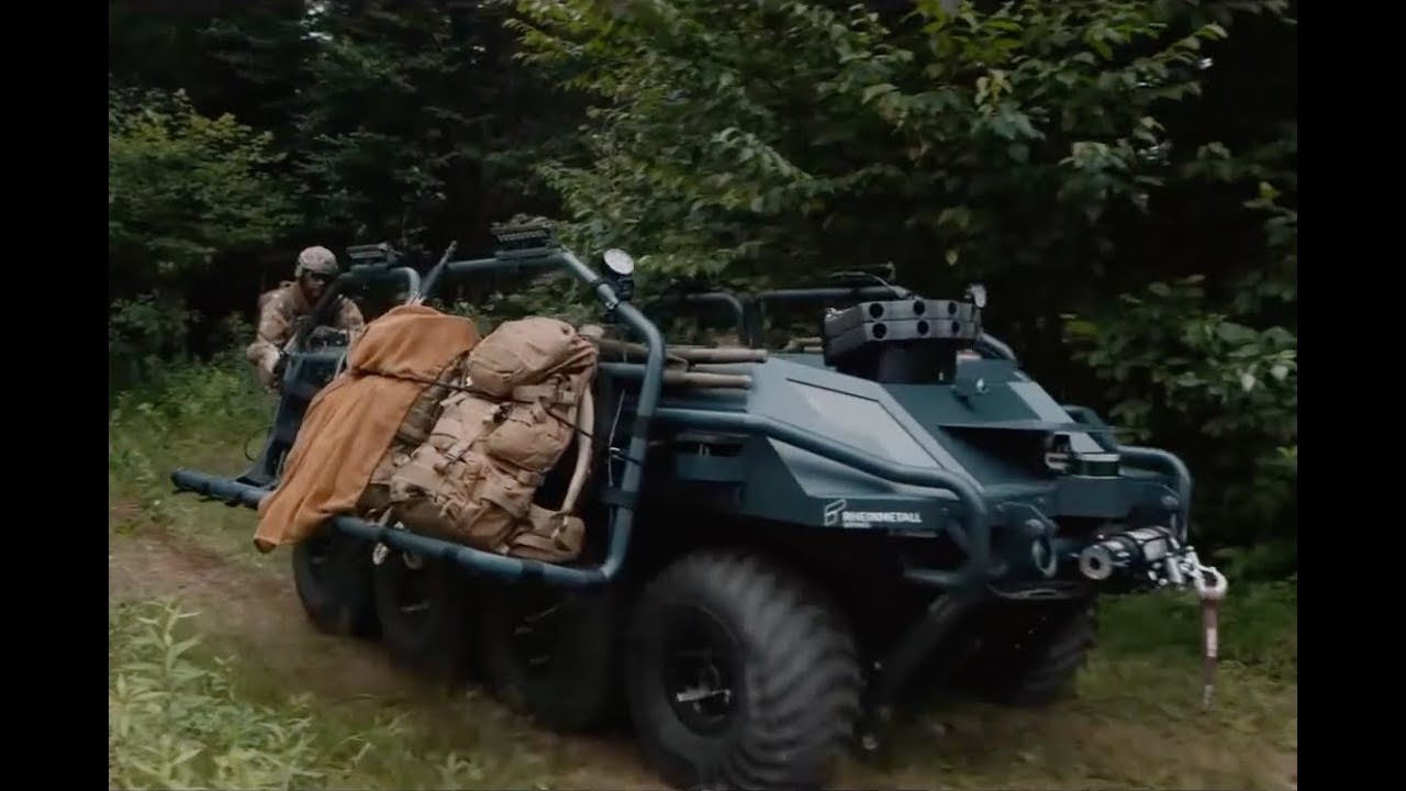 Mission Master Multi-Mission UGV - Rheinmetall - YouTube