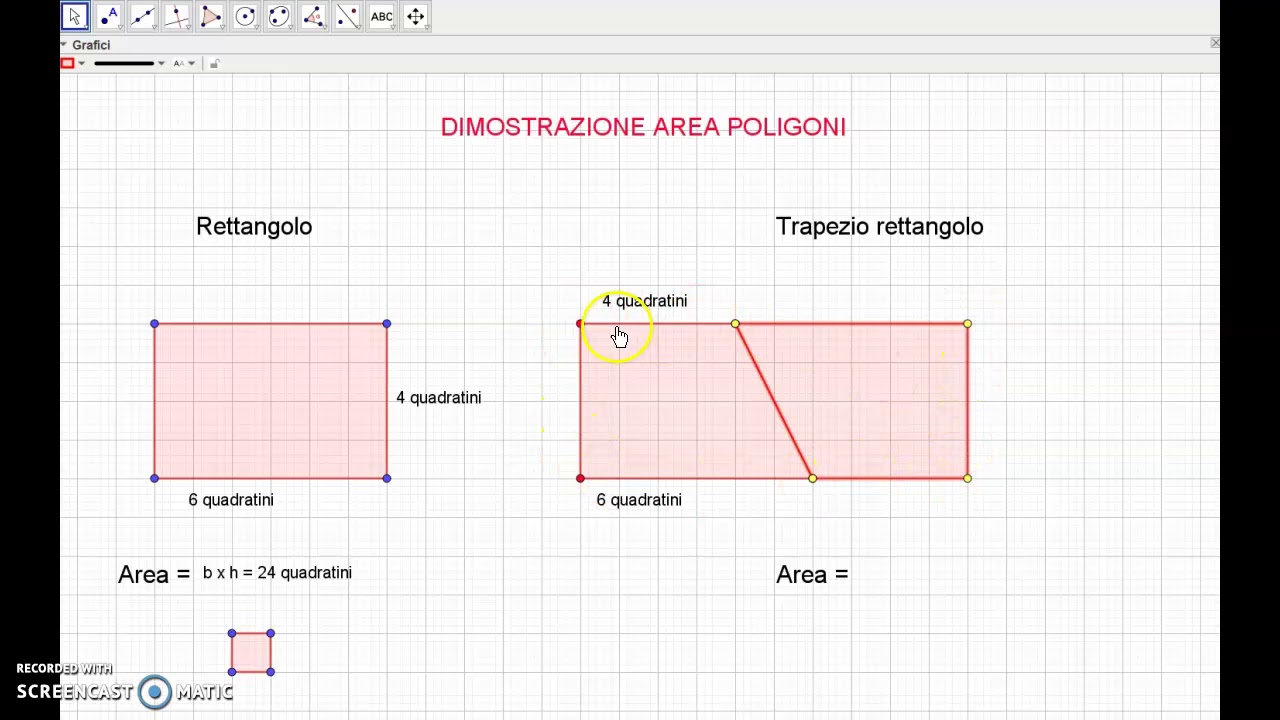 Dimostrazione Area Poligoni - 1 - YouTube