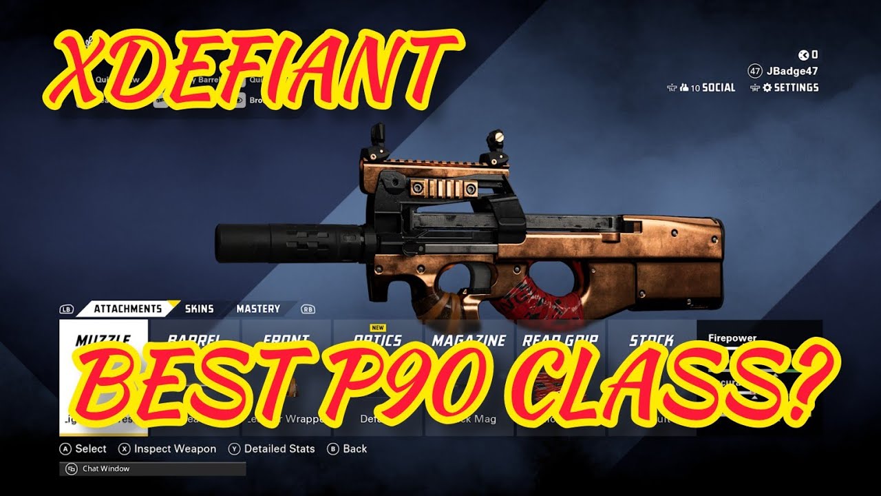 I FINALLY Made a perfect P90 Class on XDefiant + First time playing ...