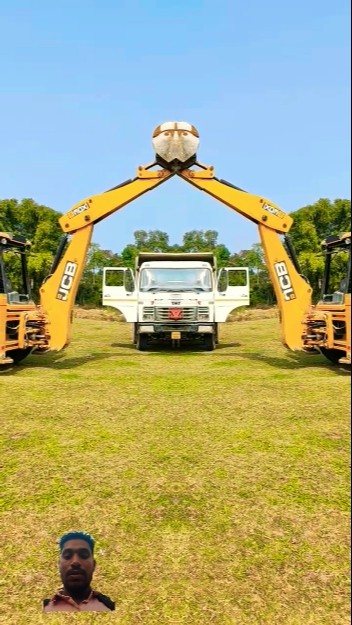 jcb video || #automobile #jcb #excavator #bulldozer #farming #remix # ...
