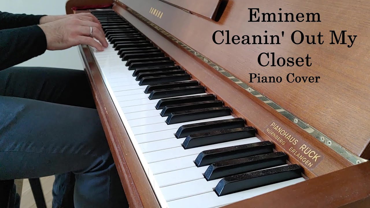 Eminem - Cleanin' Out My Closet (Piano Cover) - YouTube