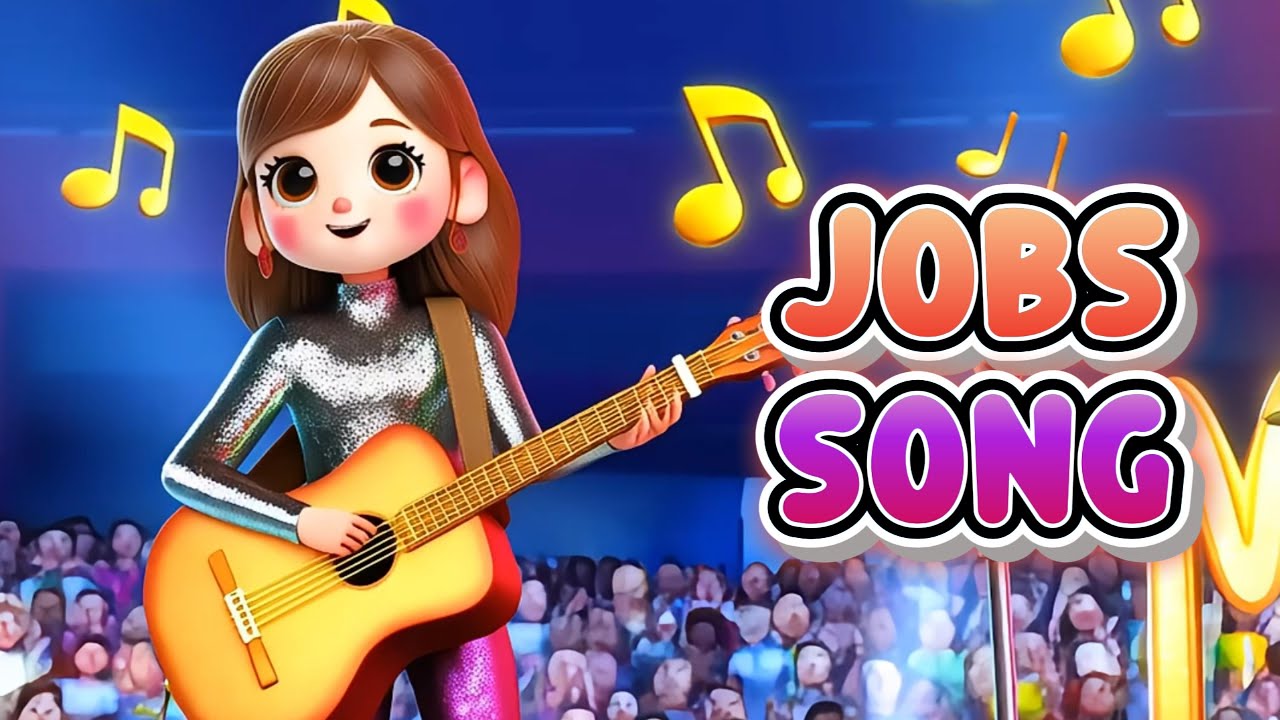 A-Z Jobs Song for Kids | Fun Careers Alphabet Song | Learn Jobs Names ...