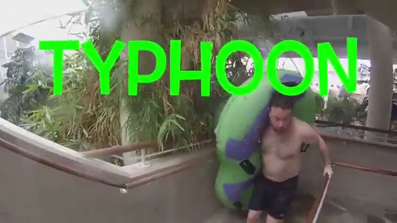 Center Parcs 2015 Woburn Forest Typhoon Ride - GoPro3 - POV - YouTube