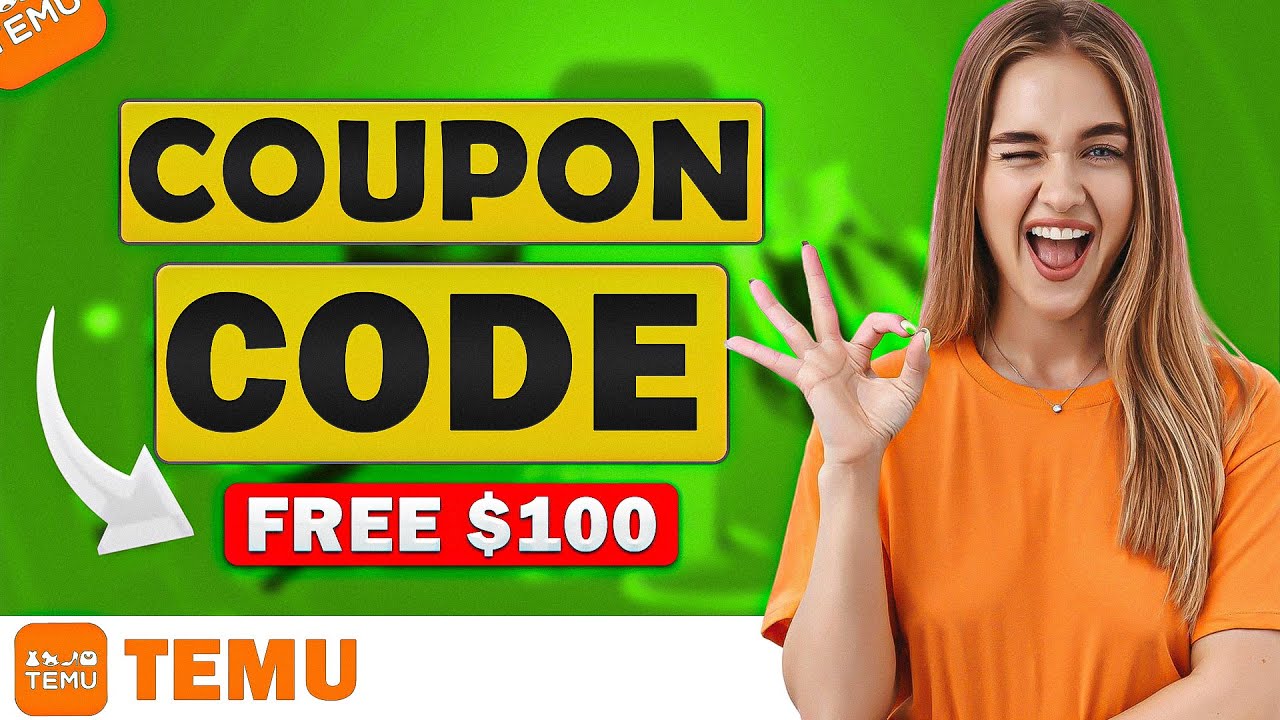 Temu Coupon Code 🎉 Temu FREE $100 Bundle Promo Code - YouTube