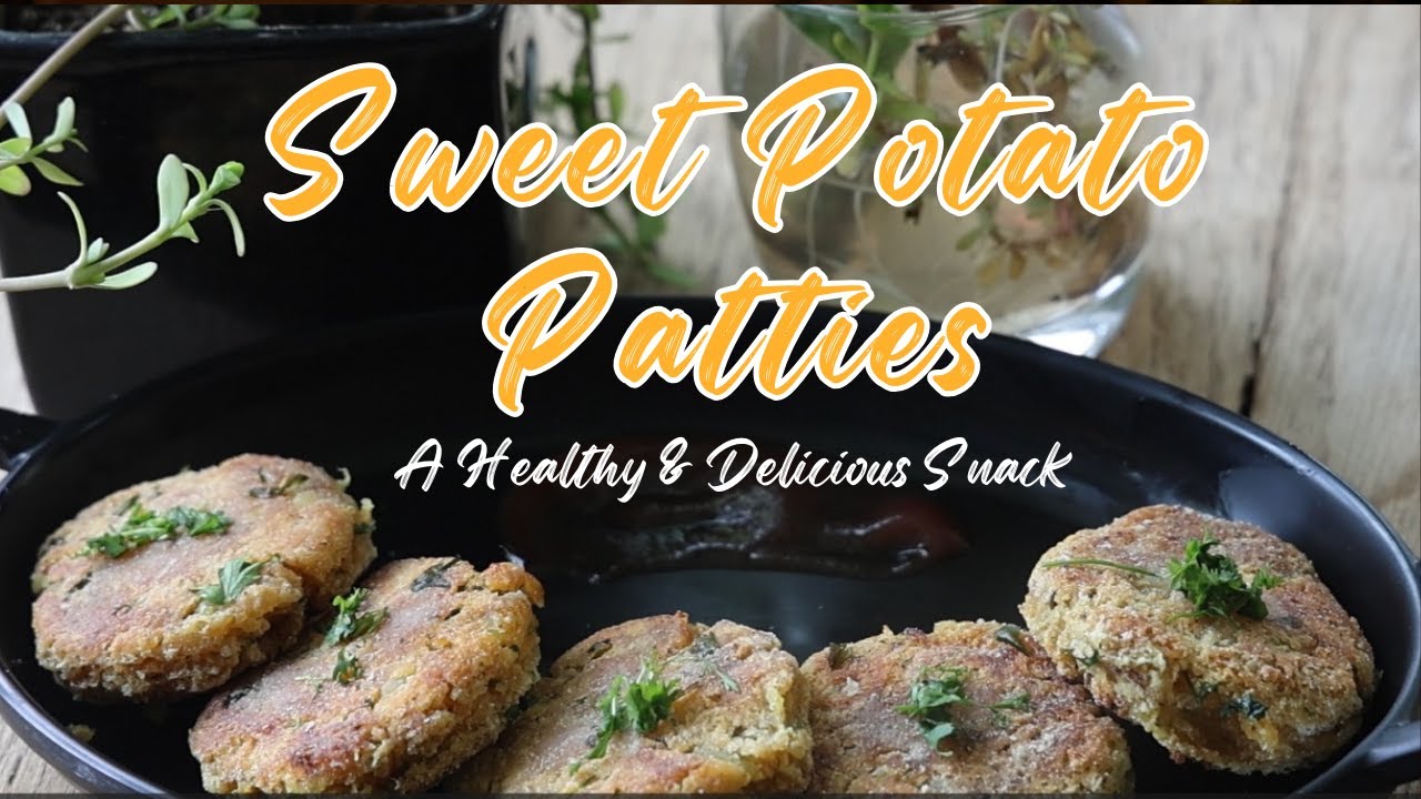 Sweet Potato Patties - A Healthy & Delicious Snack - YouTube