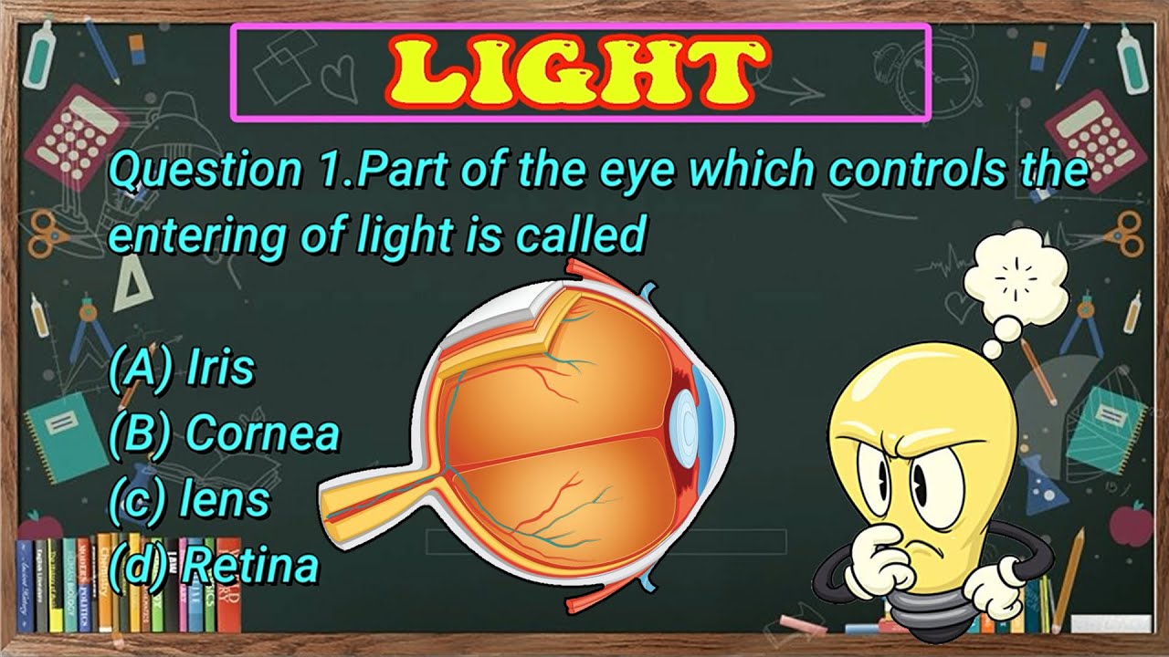 Light Chapter 16 NCERT Exemplar {Class 8th} Science MCQ Questions and ...