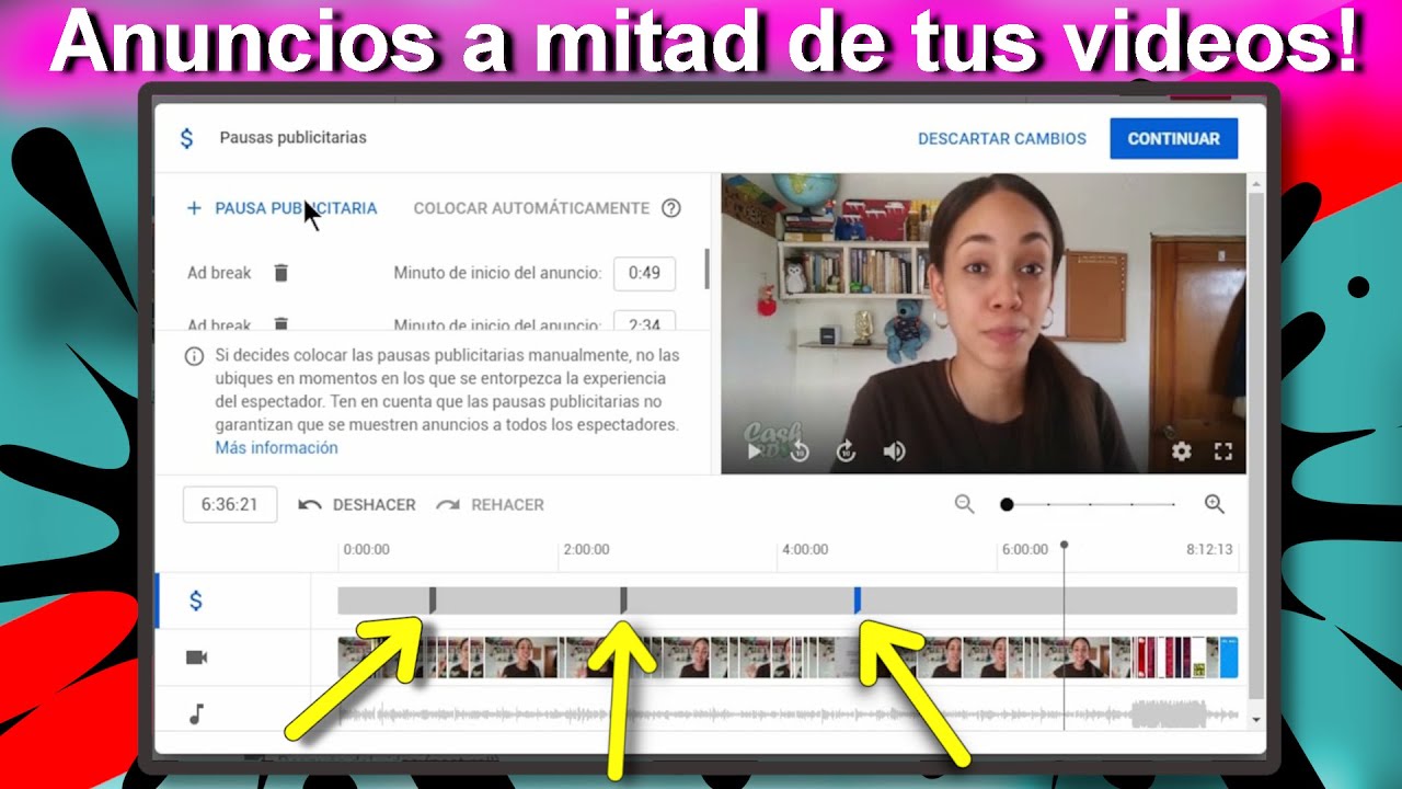 COMO PONER MAS ANUNCIOS EN VIDEOS DE YOUTUBE 2020 - YouTube