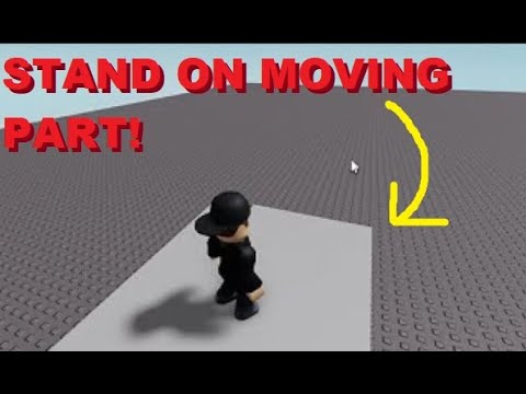 How to Make A Moving Part that Moves the Player in Roblox Studio - YouTube
