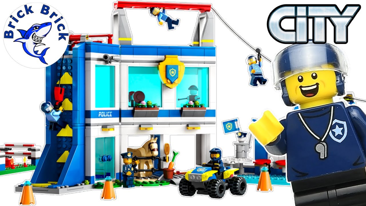 LEGO City 60372 Police Training Academy - Speed Build Review - YouTube
