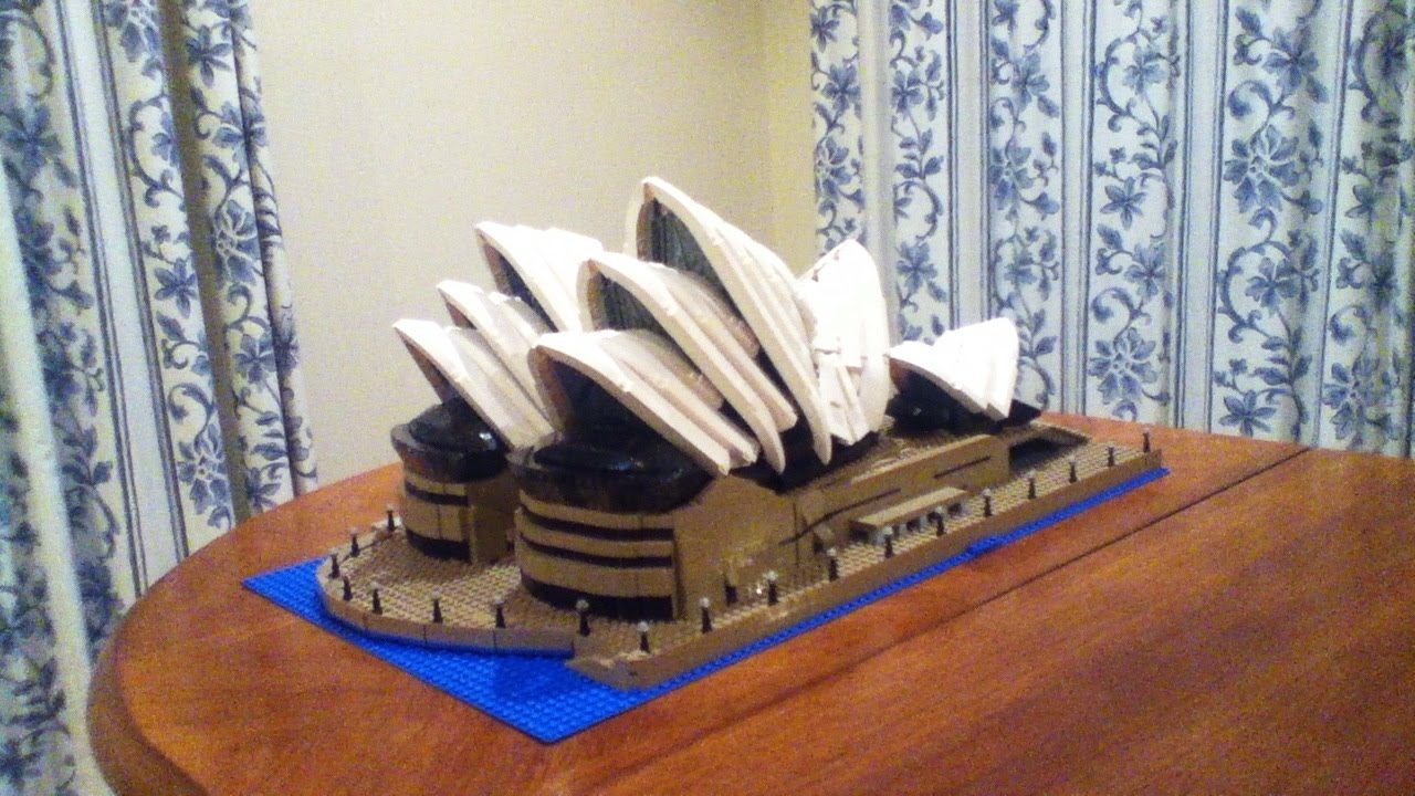 Lego Sydney Opera House Time Lapse - YouTube