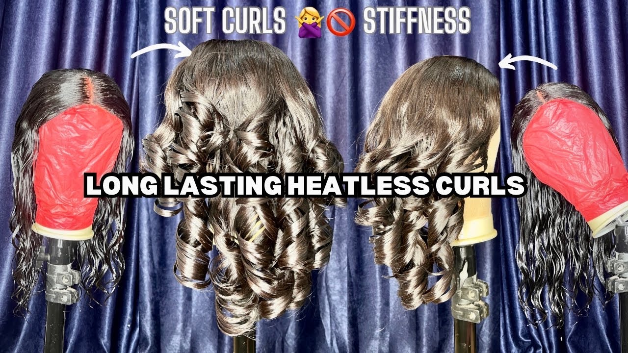 HOW TO ACHIEVE LONG LASTING BOUNCY SOFT CURLS WITHOUT HEAT # ...