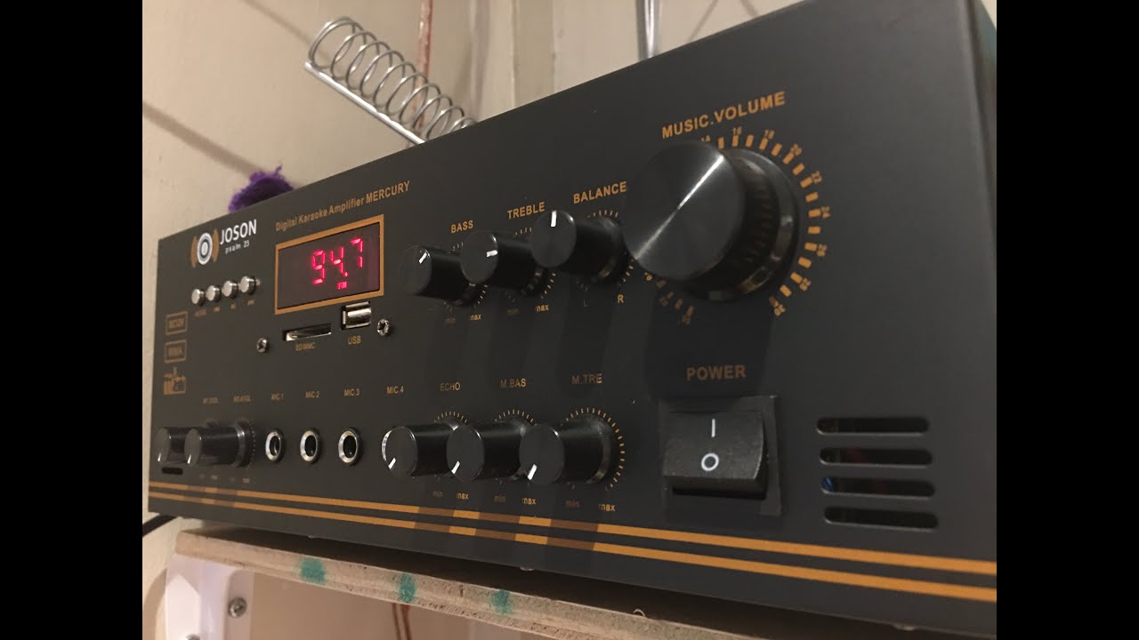 Unboxing & Testing Joson Mercury Amplifier - YouTube