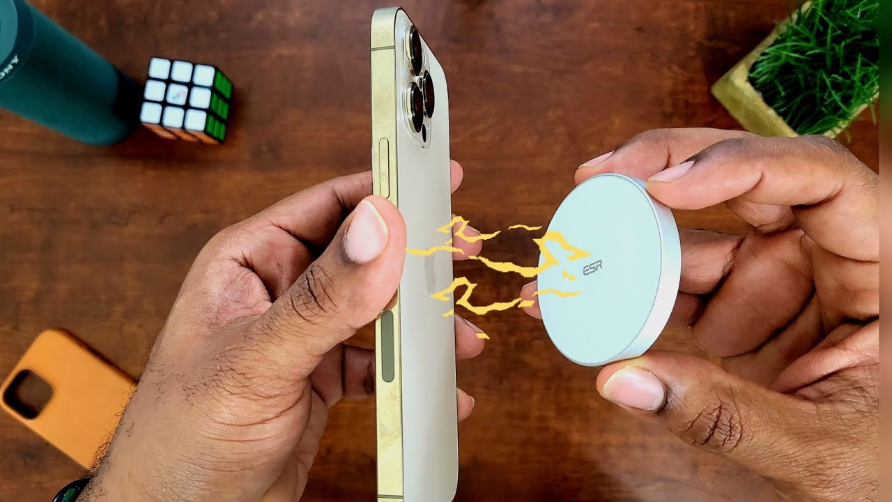 My Favorite MagSafe Accessory for iPhone 13: ESR Halo Lock Charger ...