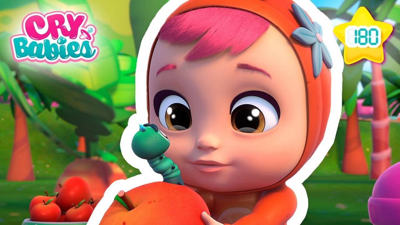 The Green Worm 🐛 CRY BABIES 💧 Cartoons for Kids in English - YouTube