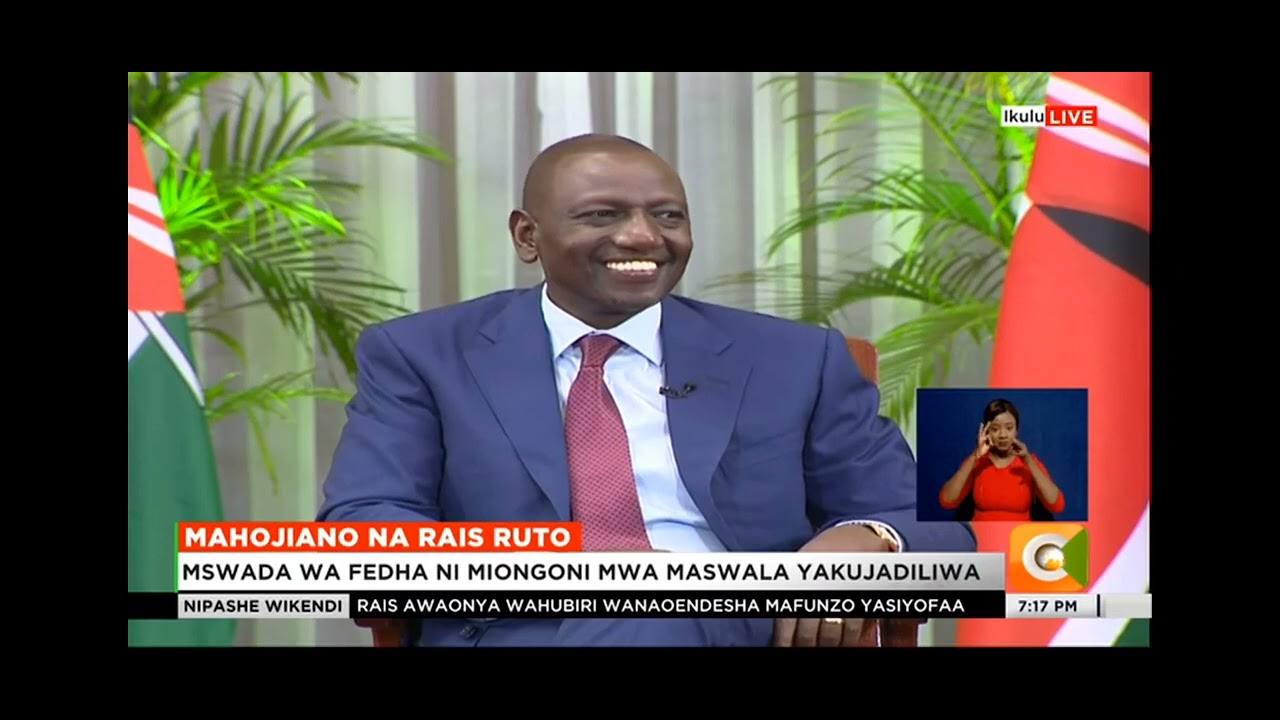 PRESIDENT WILLIAM RUTO EXPLAINS HIS SUDDEN WEIGHT LOSS DURING JOINT ...
