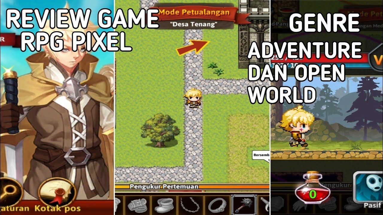 Review game RPG pixel terbaik menurut gw - YouTube