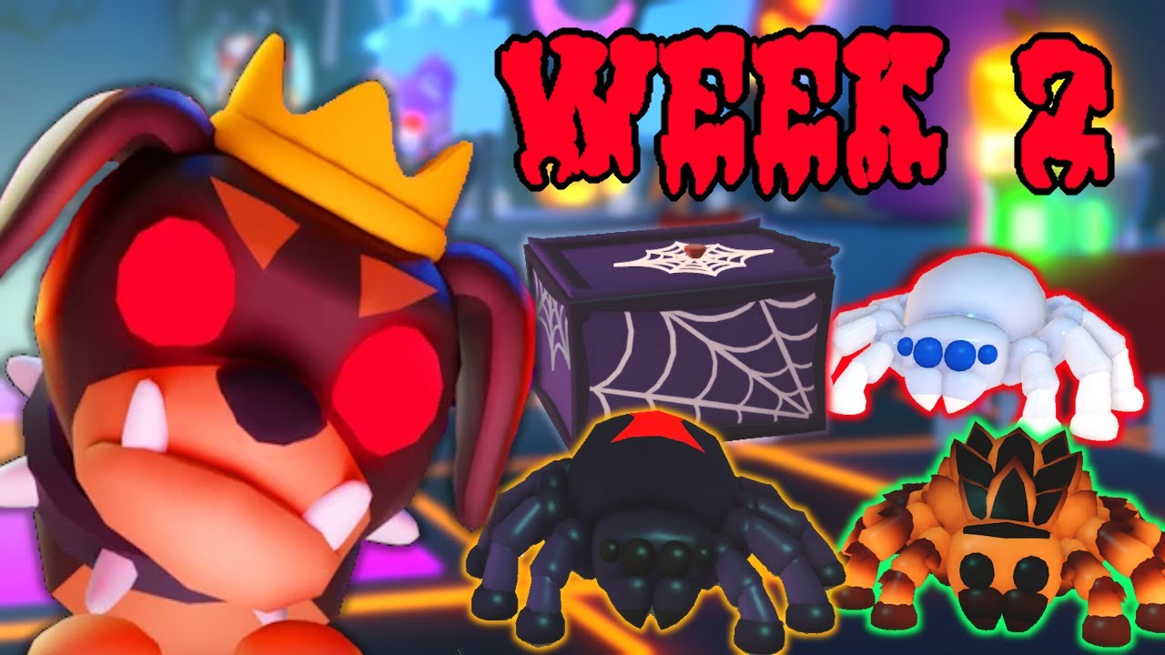 Halloween WEEK 2 Update 2025! | Black Dog & Spiders!! | Roblox Adopt Me ...