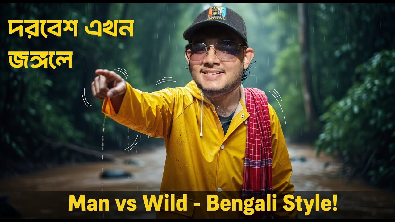 Man vs Wild: Dorbesh Edition 🔥 | বাংলার জঙ্গলে একা দরবেশের বেঁচে থাকার লড়াই! - YouTube