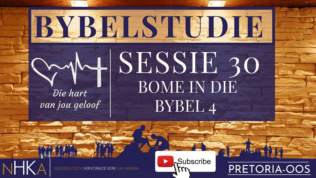Bybelstudie: Bome in die Bybel 4 - Ds Hannes van der Merwe - YouTube
