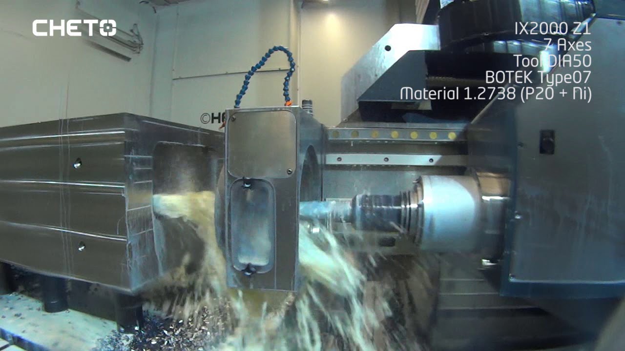 CHETO Deep-hole Drilling - YouTube