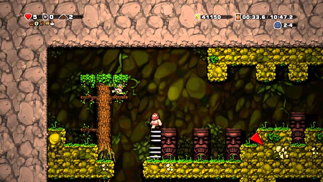 Spelunky: Key To The Temple Shortcut - YouTube