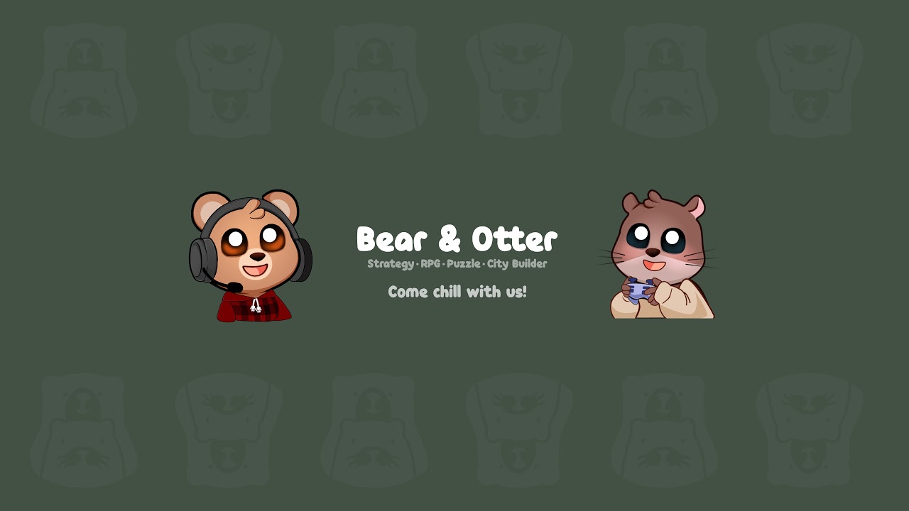 Bear and Otter Live Stream - YouTube
