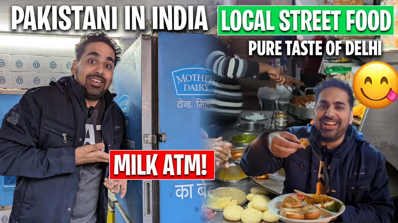 South Delhi Food | Indian Food Vlog | Pakistani in India - YouTube