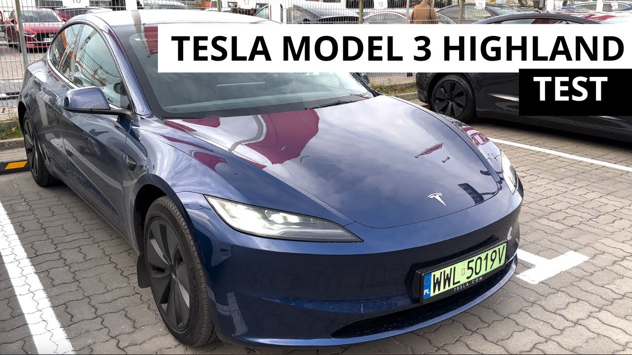 Test Tesli Model 3 Highland | EV REPAIR - YouTube