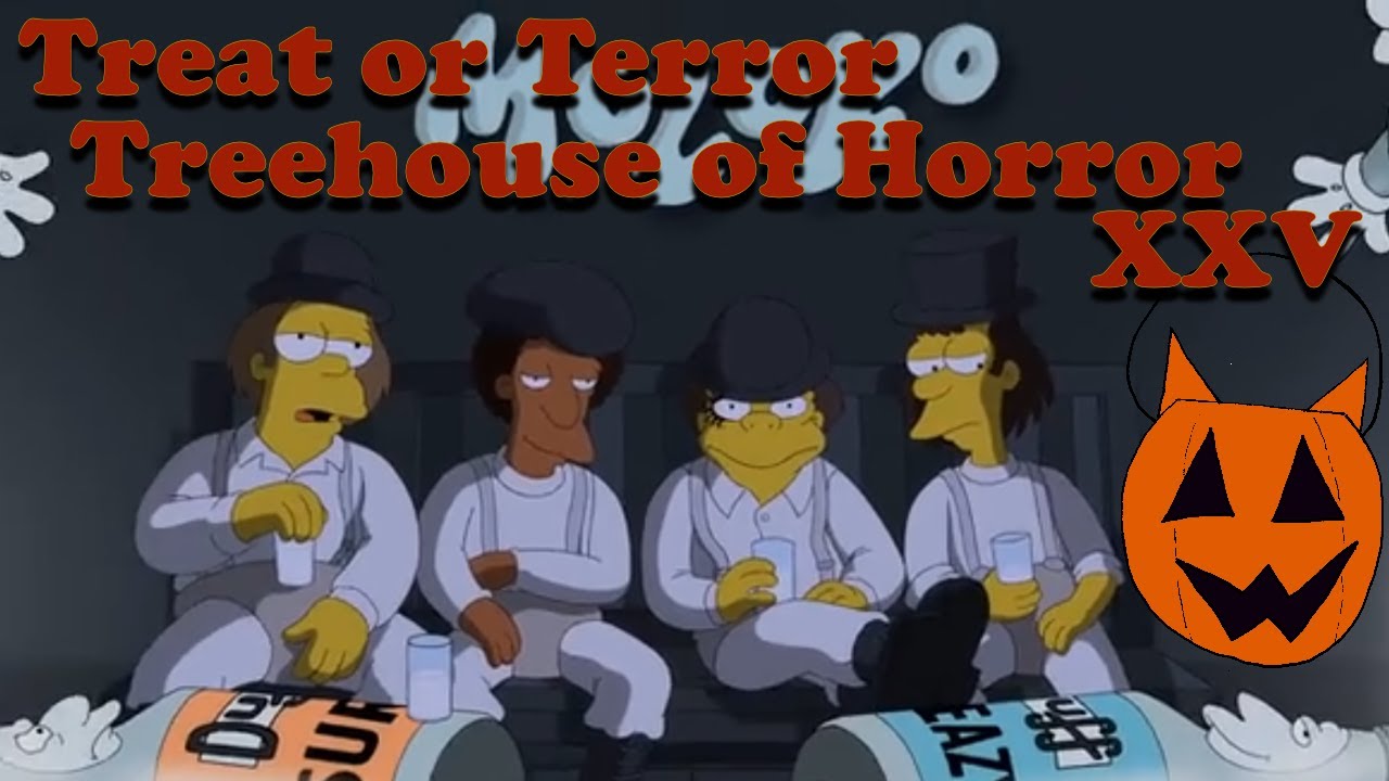 Treehouse of Horror XXV | Treat or Terror - YouTube