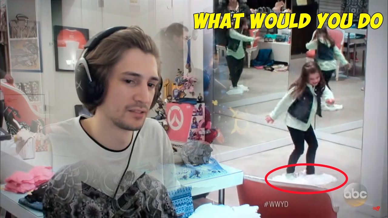 xQc Reacts To Mom lets kids wreak havoc on store | What Would You Do ...