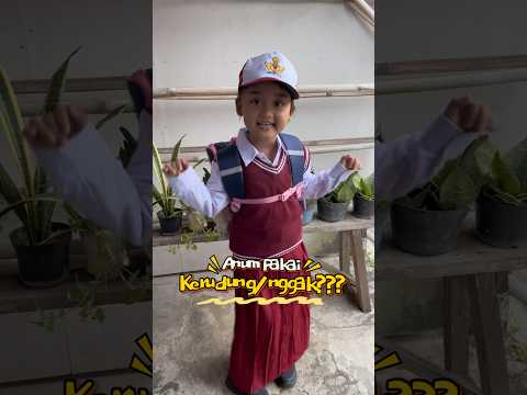 Hari pertama sekolah #dramangakak
