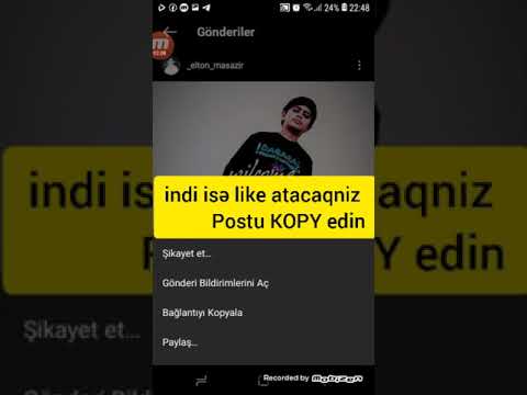 instagramda like paneli ve takip paneli cox asandi
