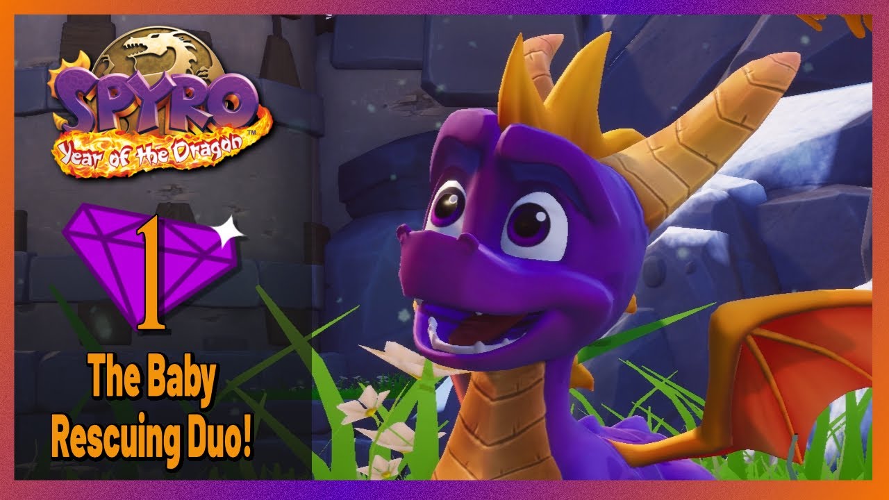 The Baby Rescuing Duo - Let's Play Spyro: Year of the Dragon Episode 1 ...