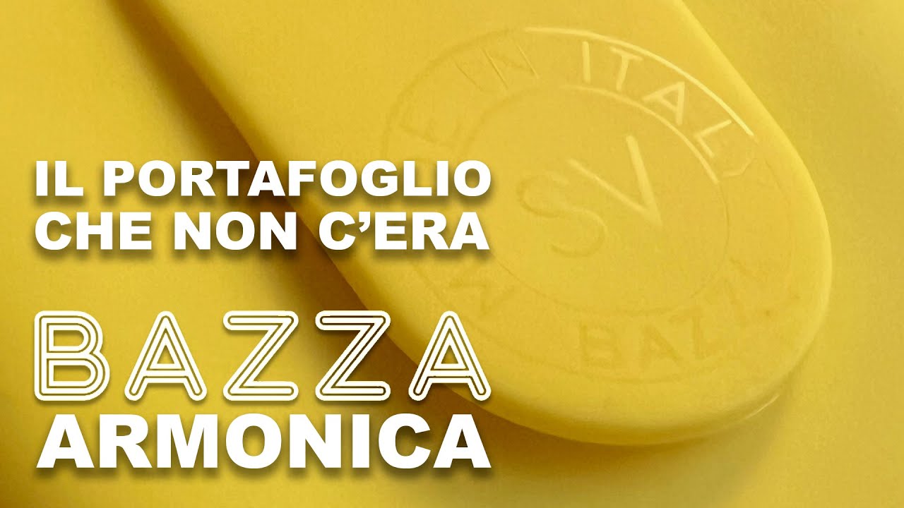 Ecco a voi il portafoglio smart "ARMONICA" di BAZZA - YouTube