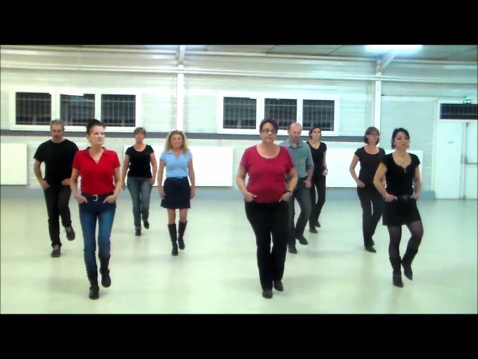 HERE TONIGHT LINE DANCE - YouTube