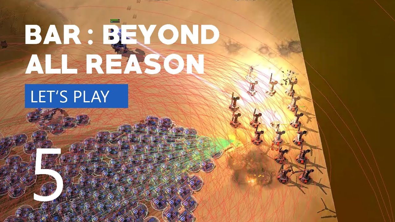 BAR: Beyond All Reason | Let's Play | #5: Szenario 1 - Wie viel Panzer ...