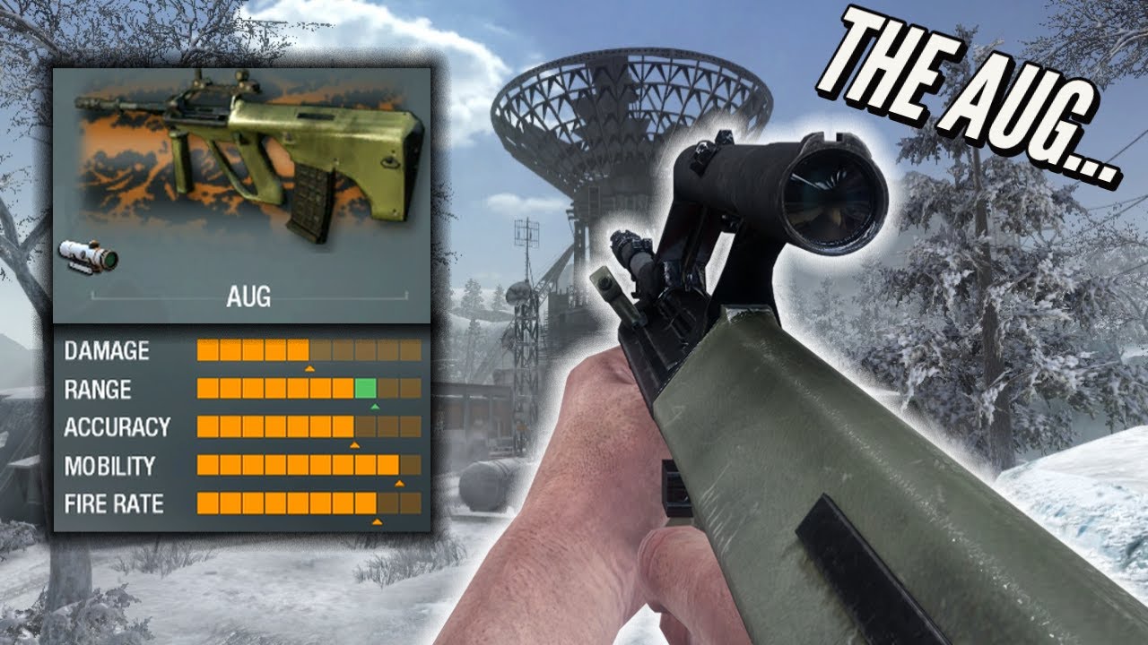 The AUG From Black Ops 1... - YouTube