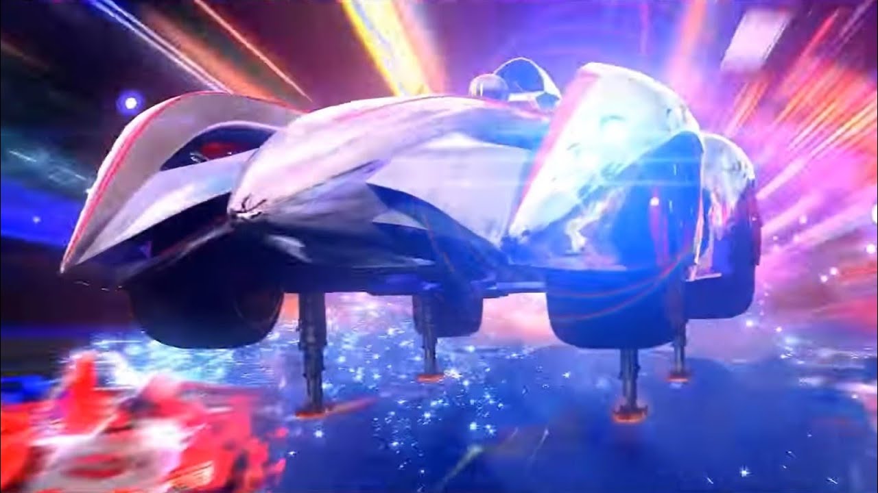 Speed Racer Final Race But With Rainbow Road Music - YouTube