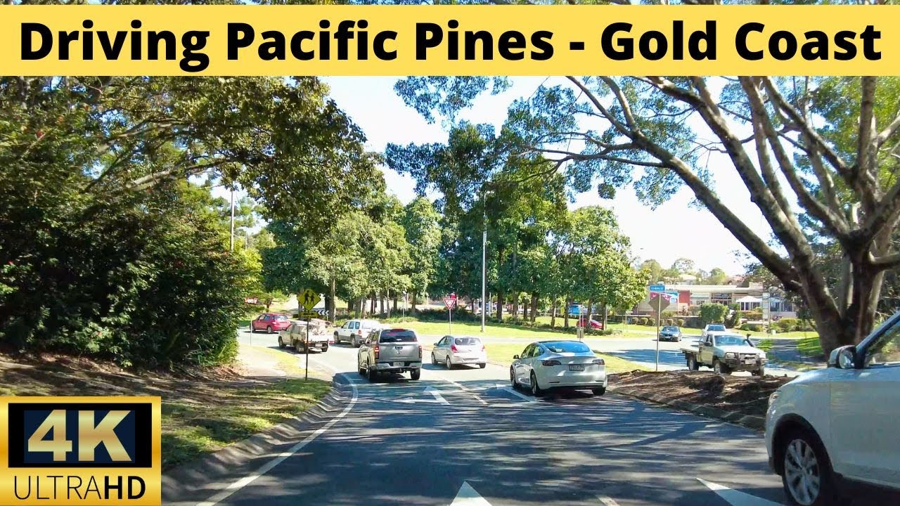 Driving through Suburb Pacific Pines Gold Coast 🏖️ Explore in 4K - YouTube