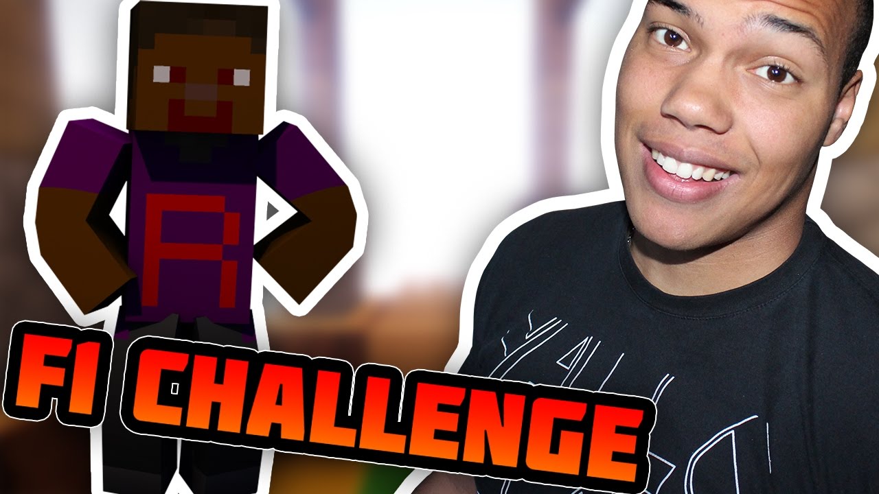 F1 CHALLENGE | Minecraft Try Jump | Ryan Cole - YouTube