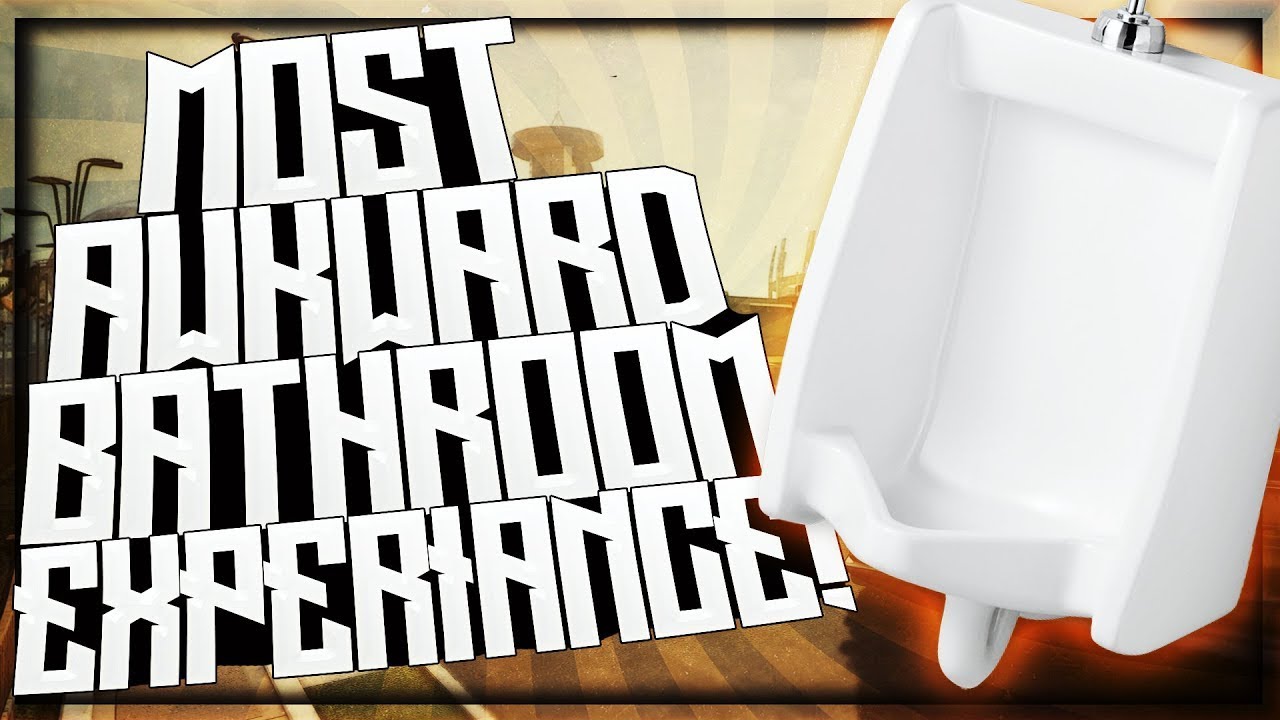 My Most Awkward Bathroom Experience! (YouTube Stories) - YouTube