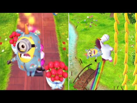 Fluffycorn Carl Minion Fluffy Unicorn Ability Gameplay at Minion Park ...