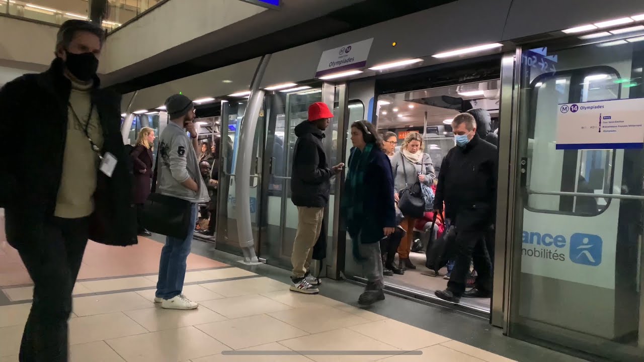 Bercy-Paris Metro 14 - YouTube