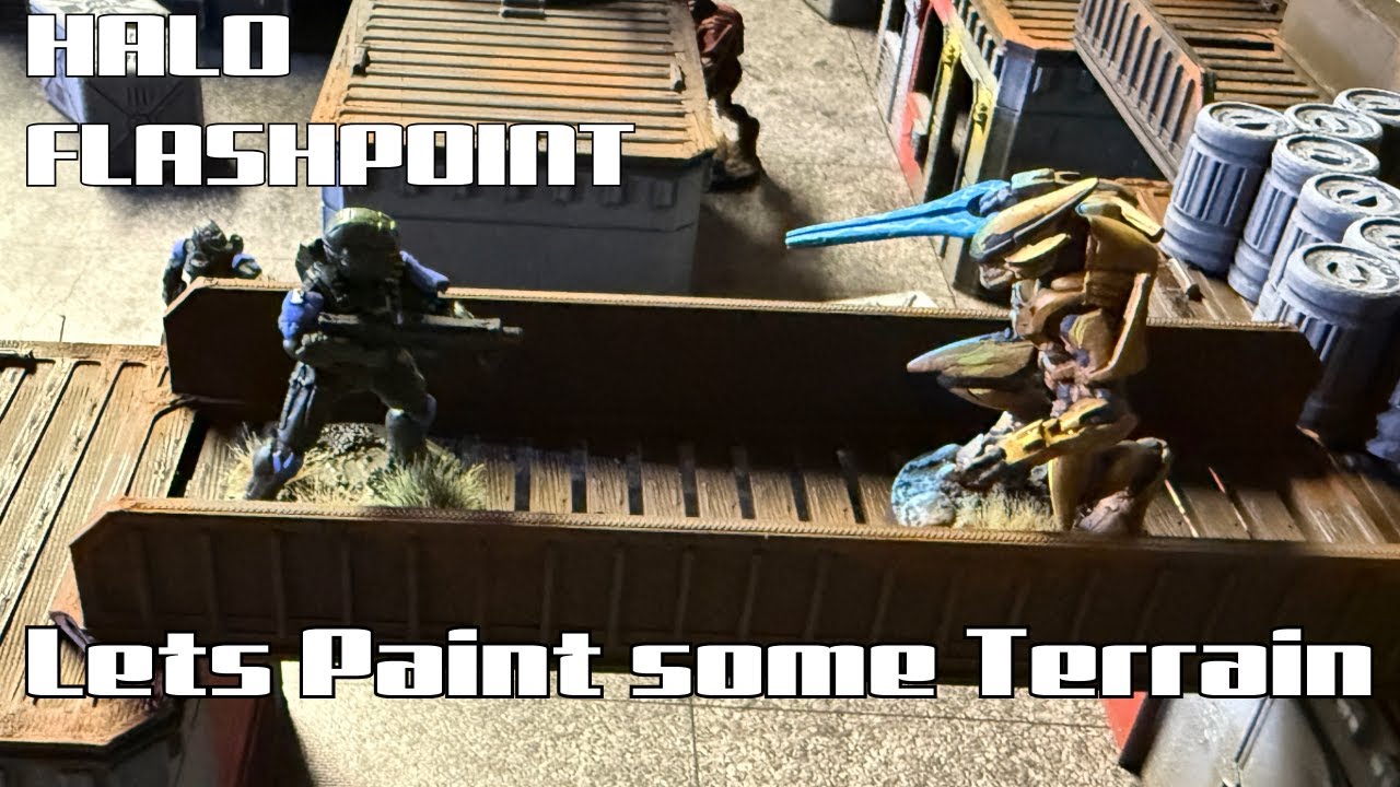 Halo Flashpoint: Lets Paint Some Terrain - YouTube