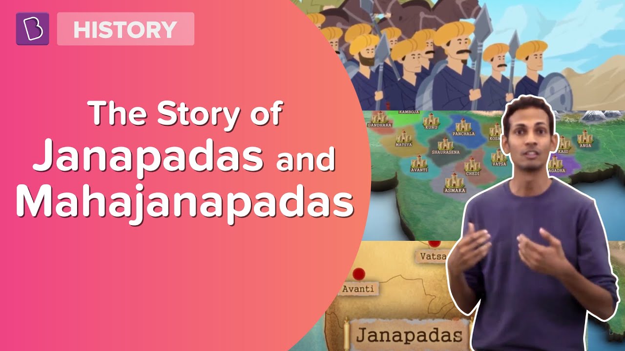 The Story Of Janapadas And Mahajanapadas | Class 6 - History | Learn ...