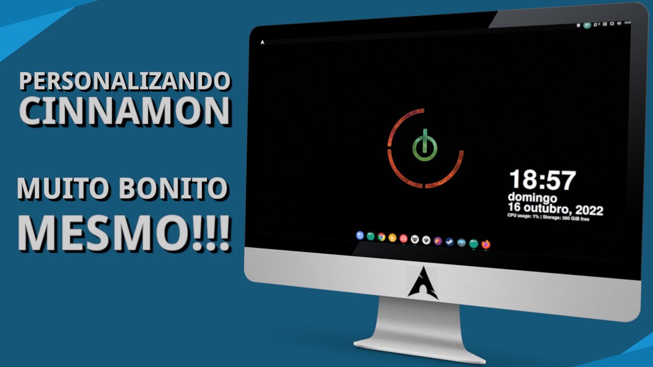 Personalizando Cinnamon - ARCH LINUX - YouTube