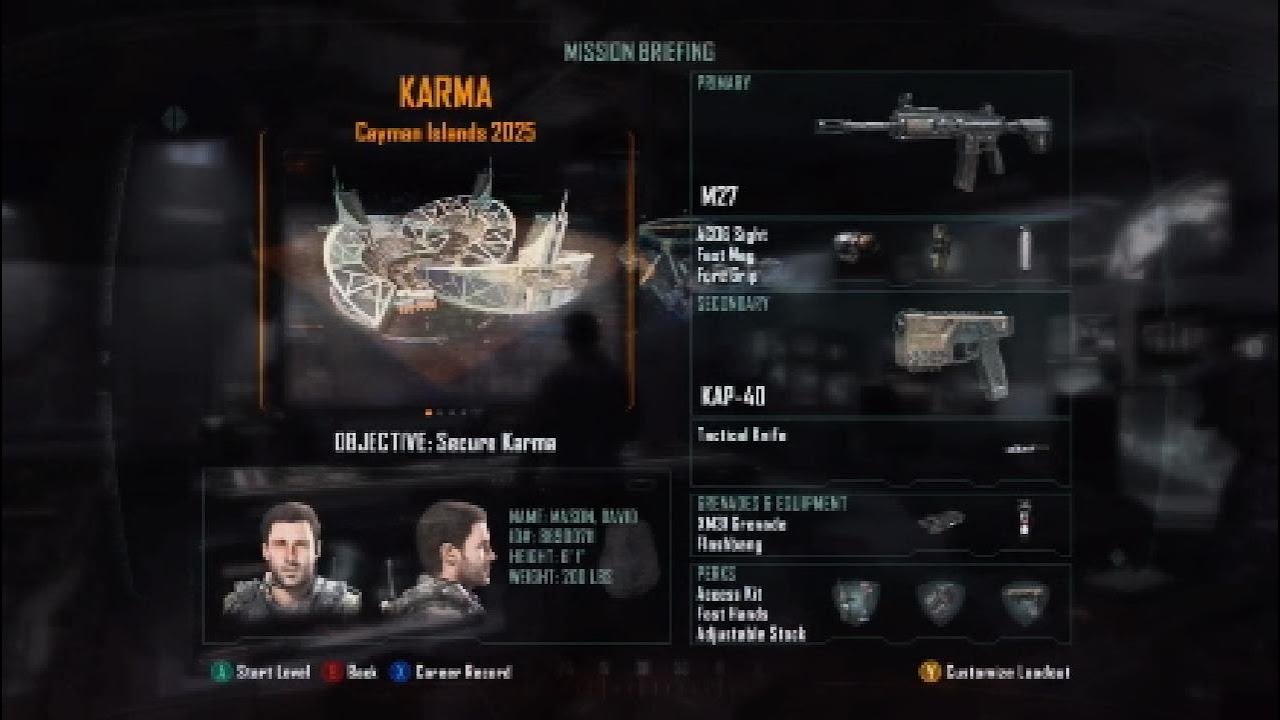 Call of Duty Black Ops 2 Campaign Walkthrough part 7 KARMA - YouTube