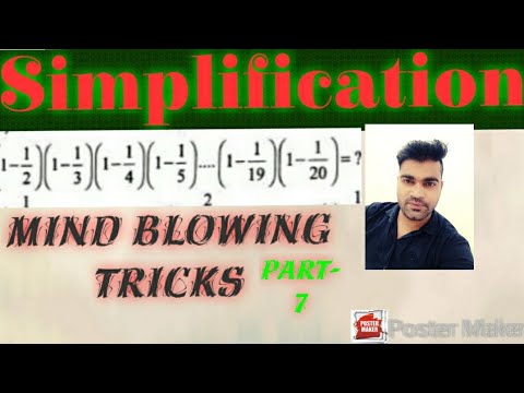 Simplification tricks for all competitive exam / magical simplification part 7 - YouTube
