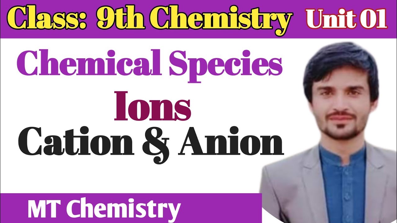 Chemical Species Class 9 |its Types| ion| cation| Anion| MTCHEMISTRY ...